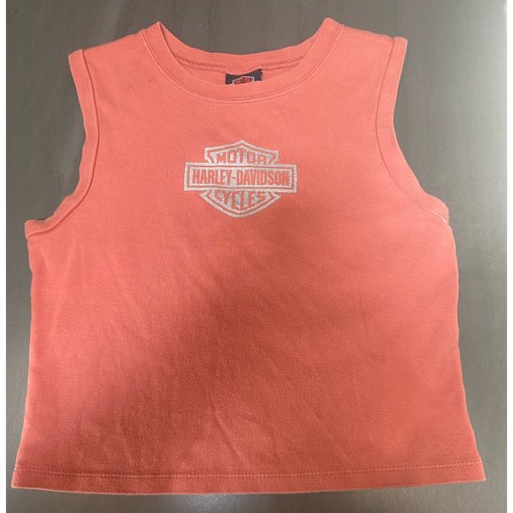 Harley-Davidson | Tops | Harley Davidson Motorcycle Crop Top Womans ...